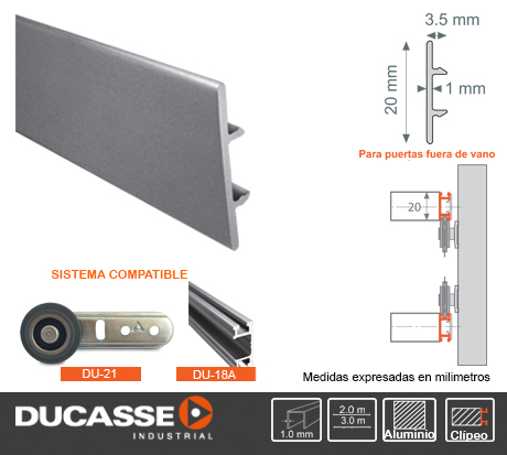 "FCX TAPA RIEL": Herrajes Bralle